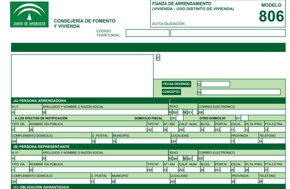Rellenar Modelo 806 【IMPORTANTE】| Infomodelos.es [ 2020 ]